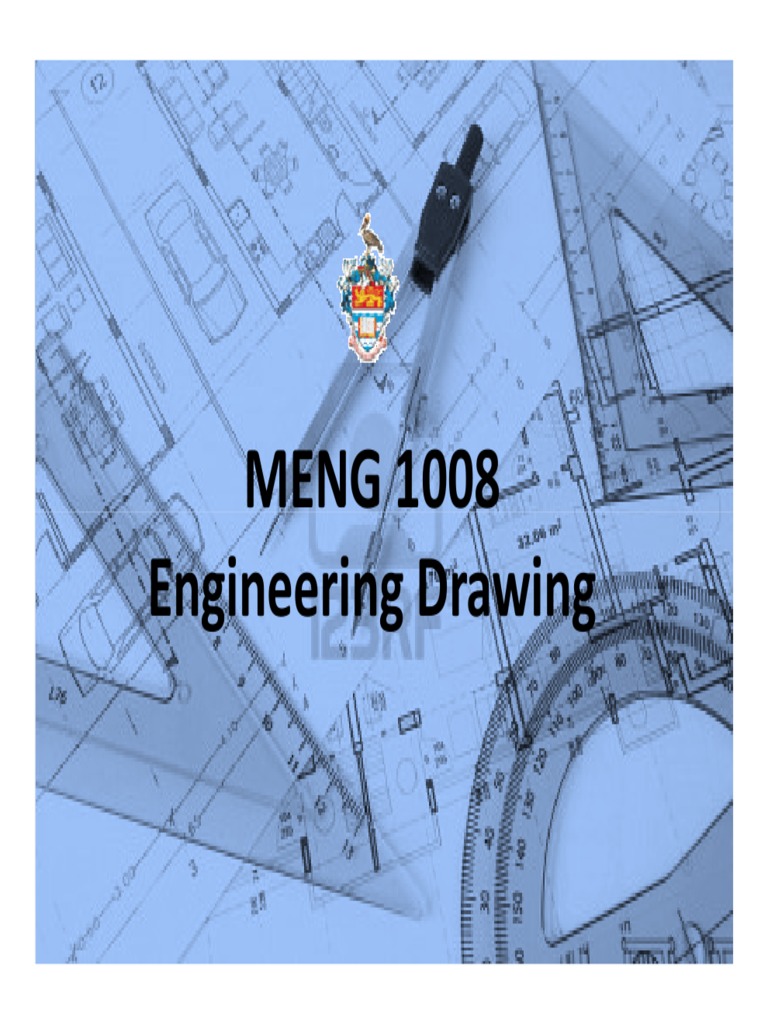 Unit I - Introduction To Eng Drawing PDF | PDF | Technical Drawing ...