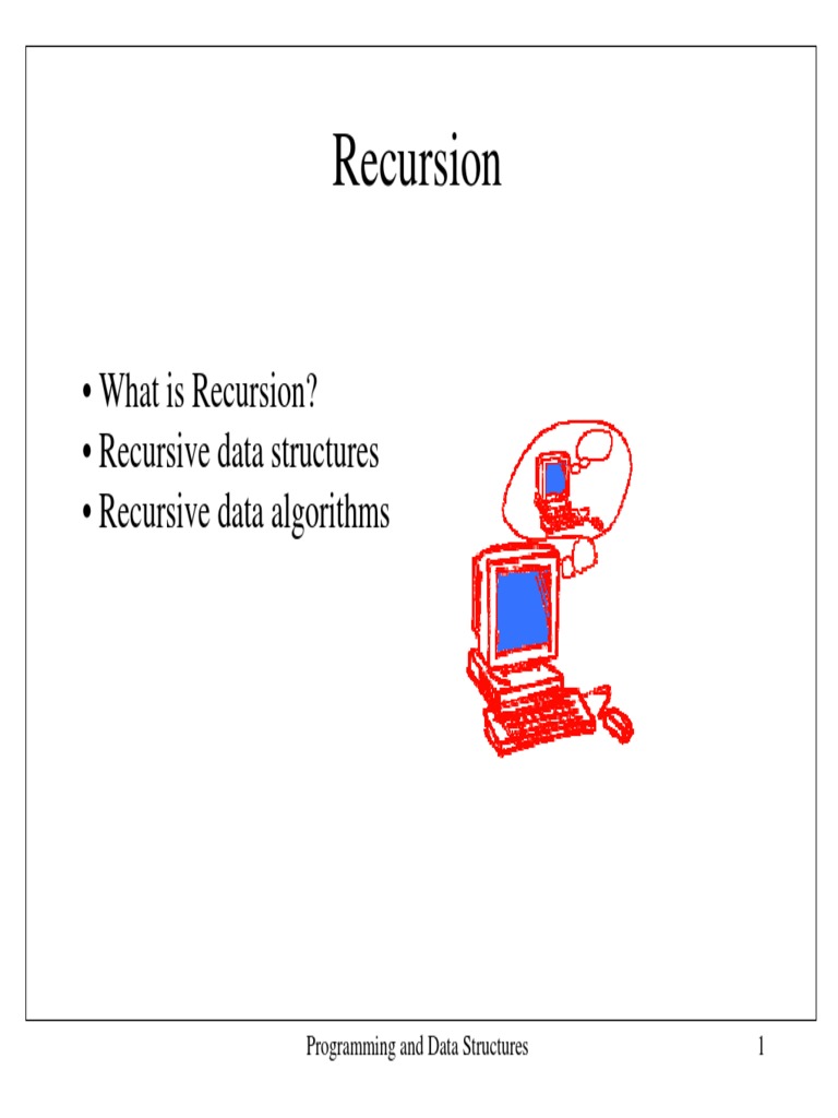 Recursion PDF | Download Free PDF | Recursion | Algorithms