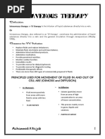 D5LR | PDF | Electrolyte | Intravenous Therapy