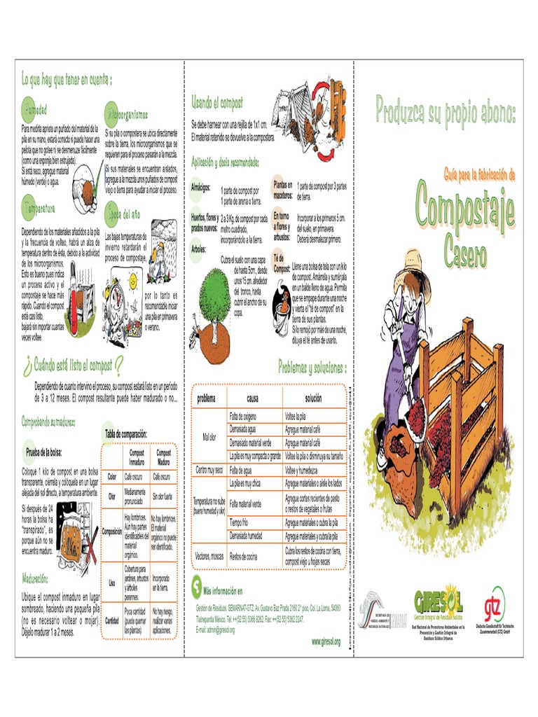 Triptico Compost Giresol | PDF