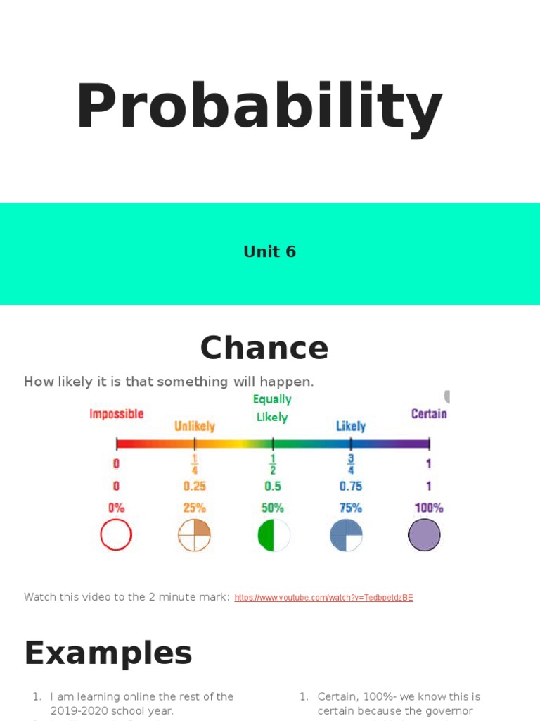Probability | PDF | Odds | Probability
