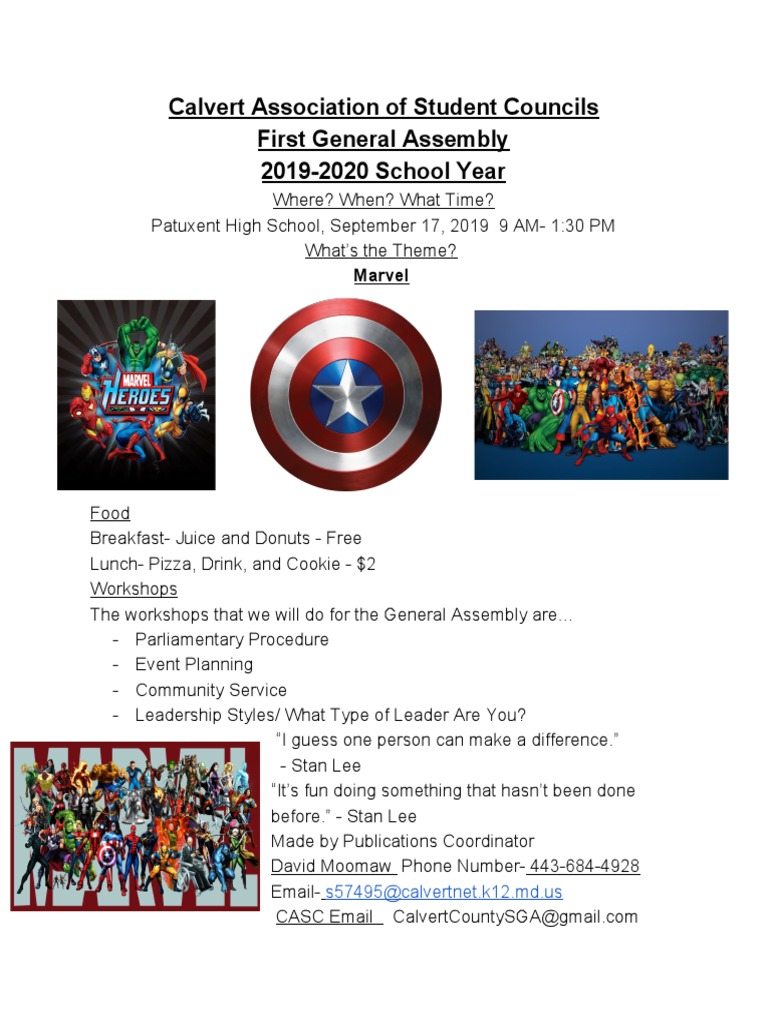 First General Assembly | PDF