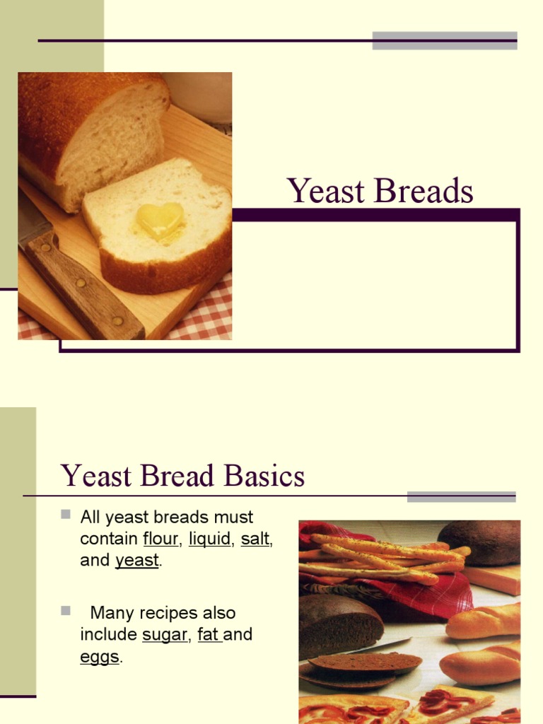 Yeast Breads | PDF | Breads | Dough