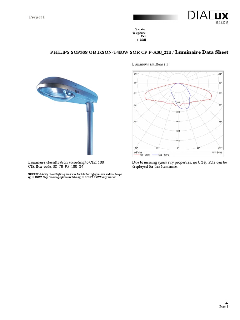 Salin PDF Dialux PDF | PDF | Light | Lighting