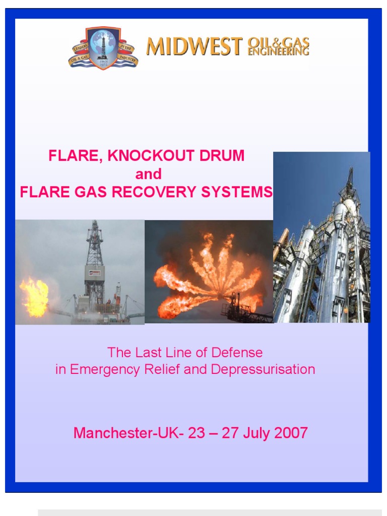 Flare Knockout | PDF | Exhaust Gas | Natural Gas