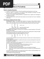 Chemistry Grade 11 Unit 1 | PDF | Atoms | Periodic Table