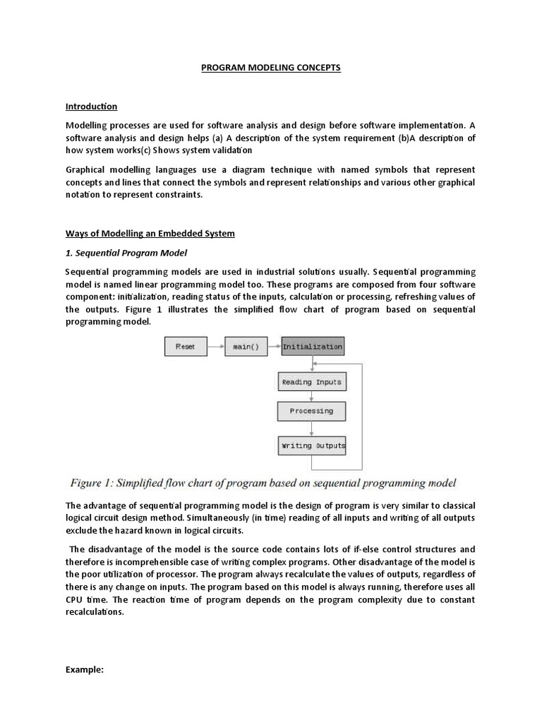 Program Modeling Concepts in Software Engineering | PDF | Conceptual ...