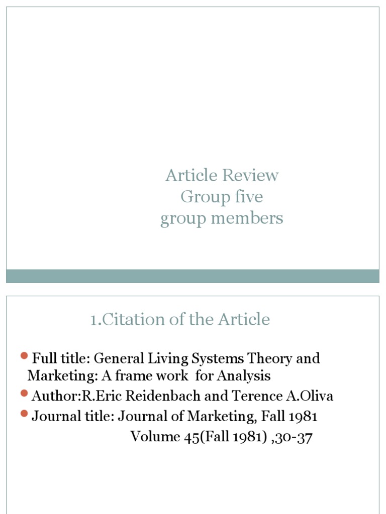 Draft Presentation Slide | PDF | System | Information