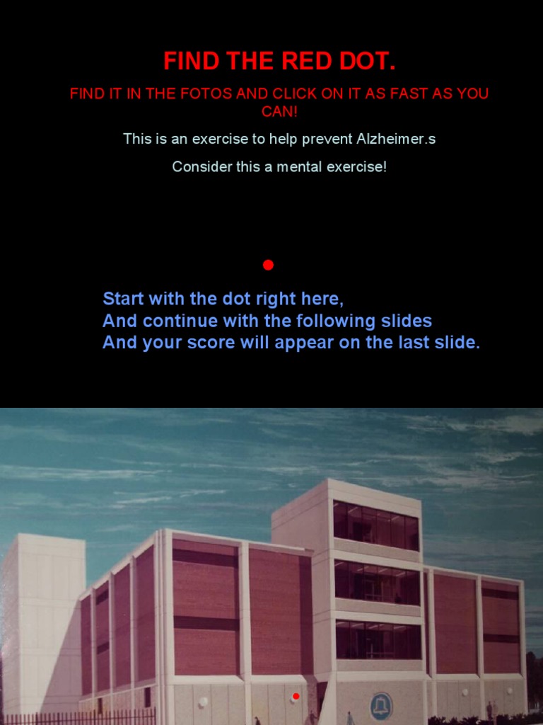 Find the Red Dot: Mental Exercise Game | PDF | Self-Improvement