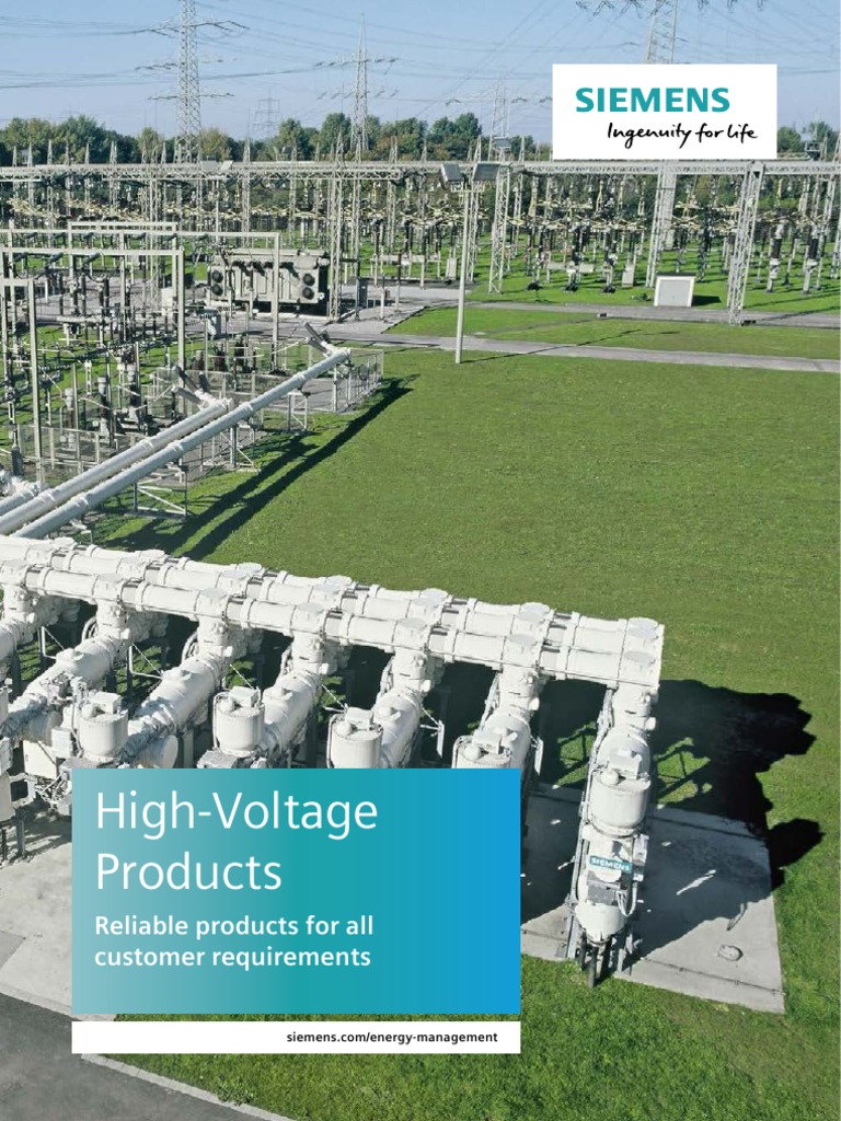 Siemens Make High Voltage Equipment | PDF | High Voltage | Insulator ...