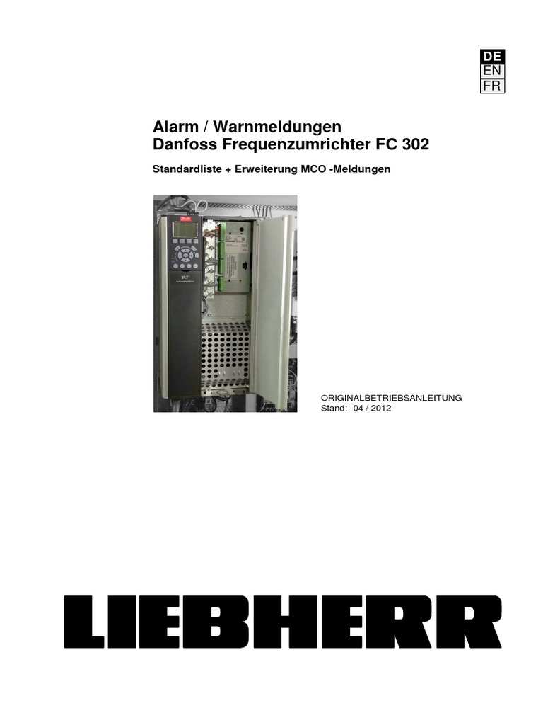 DANFOSS FC302 Diagn - de en FR | PDF