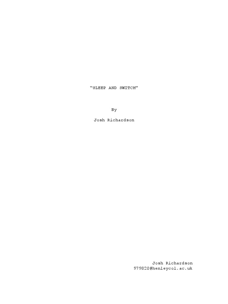 FMP Script | PDF