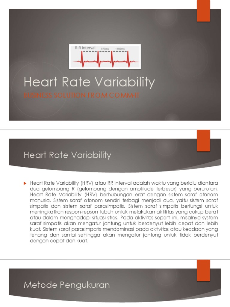 sOLUSI HRV | PDF | Kesehatan Holistik