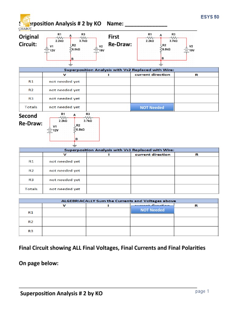 Superposition Analysis Part 2 by KO | PDF | Science & Mathematics