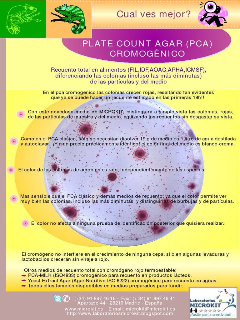 Medios Cromogenicos Laboratorios Microkit PDF | PDF | Salmonela ...