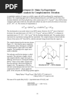 Copper Analysis With EDTA | PDF | Ethylenediaminetetraacetic Acid ...
