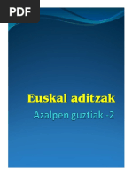 Ejemplos de Atzizkiak en Euskera | PDF | Artes del Lenguaje y ...