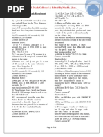 Grade 8 Math Word Problems With Answers | PDF | Area | Speed