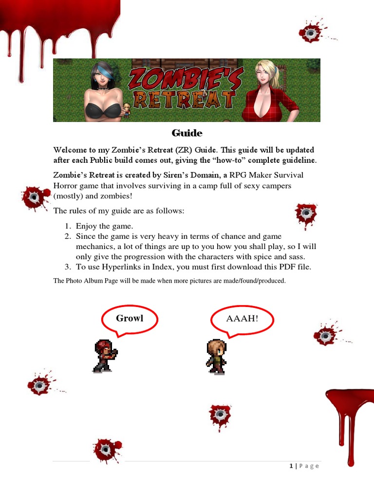 Zombie's Retreat Complete Guide | PDF | Nature