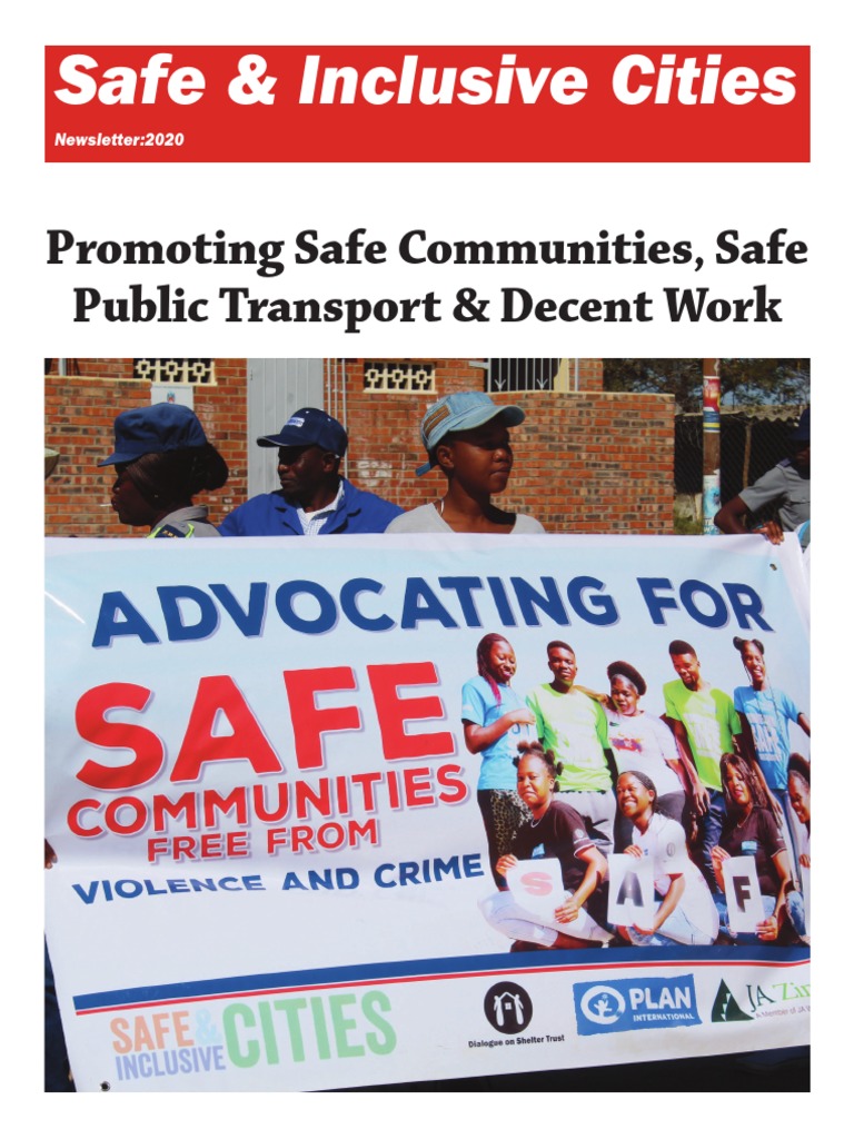 Promoting Safe Communities, Safe Public Transport & Decent Work | PDF ...