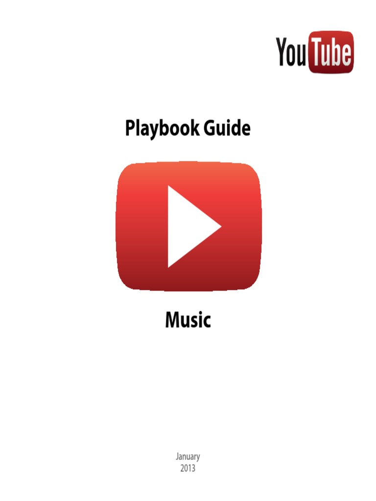 Music Playbook Guide PDF | PDF | You Tube | Google+