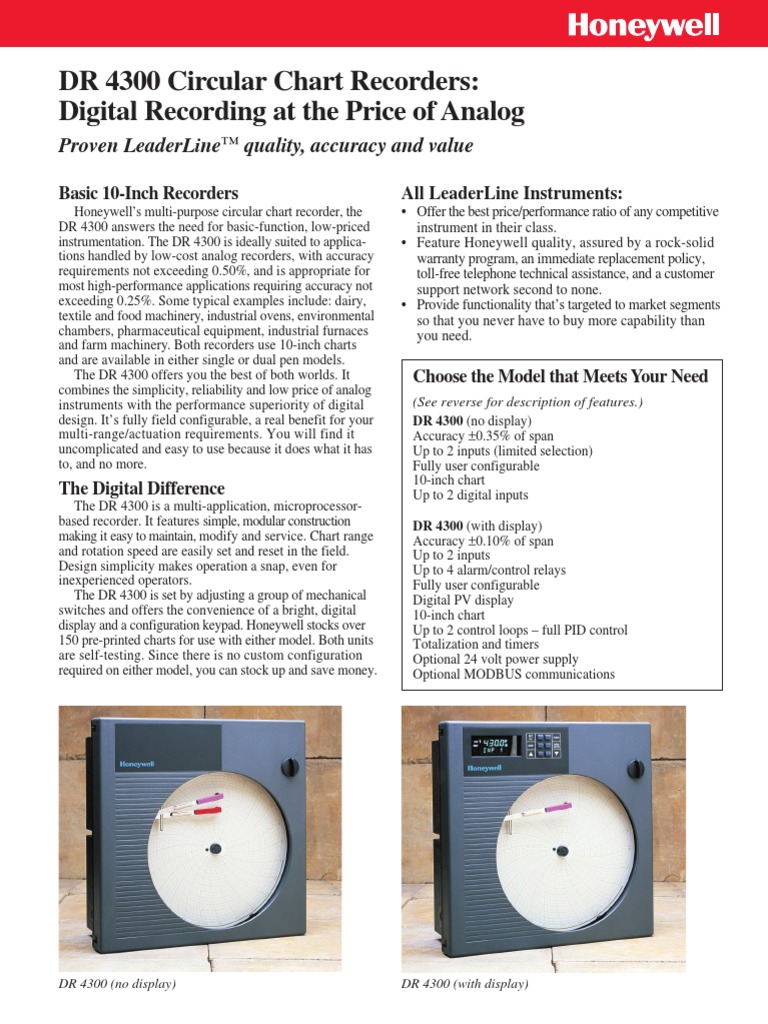 DR4300 | PDF | Thermocouple | Relay