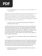 PMI Assessment Self-Reflection | PDF
