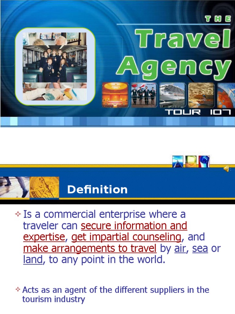 Unit II - The Travel Agency | PDF | Travel Agency | Economies