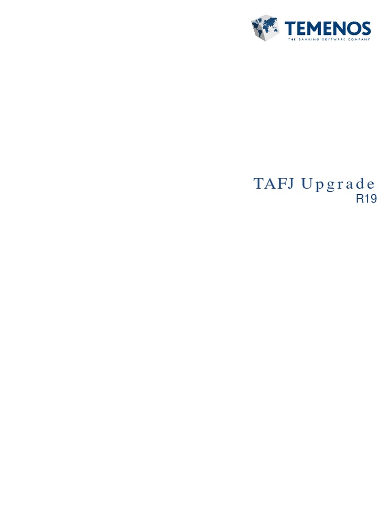 TAFJ Upgrade | PDF | Computer File | Java (Programming Language)