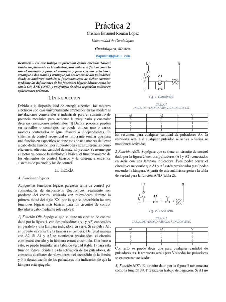 Circuitos de Control para Motores Trifásicos | PDF | Bienes manufacturados | Electricidad