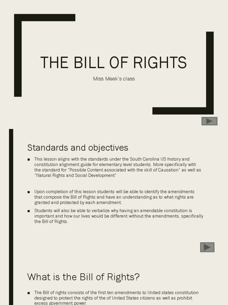 Bill of Rights | PDF | United States Bill Of Rights | Sixth Amendment ...