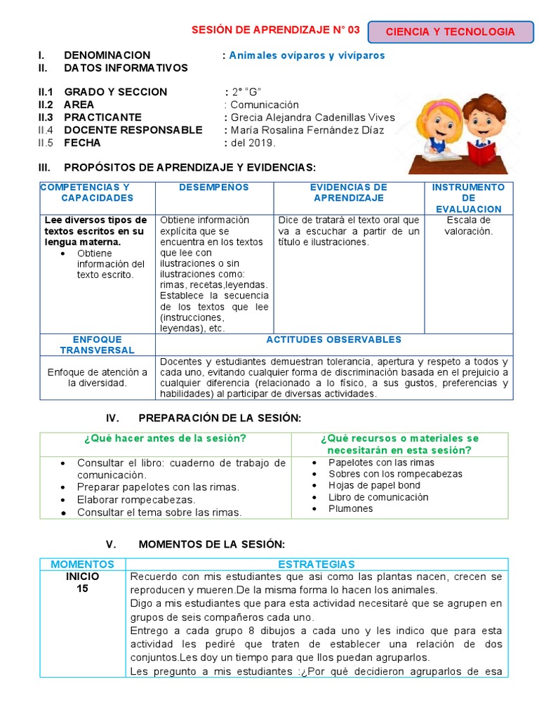 Nuestros Amigos Los Animales | PDF | Aprendizaje | Ciencia cognitiva