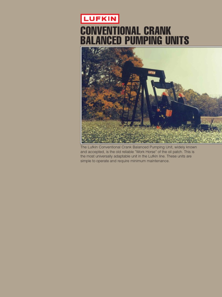 Lufkin Conventional PDF | PDF | Mechanical Engineering