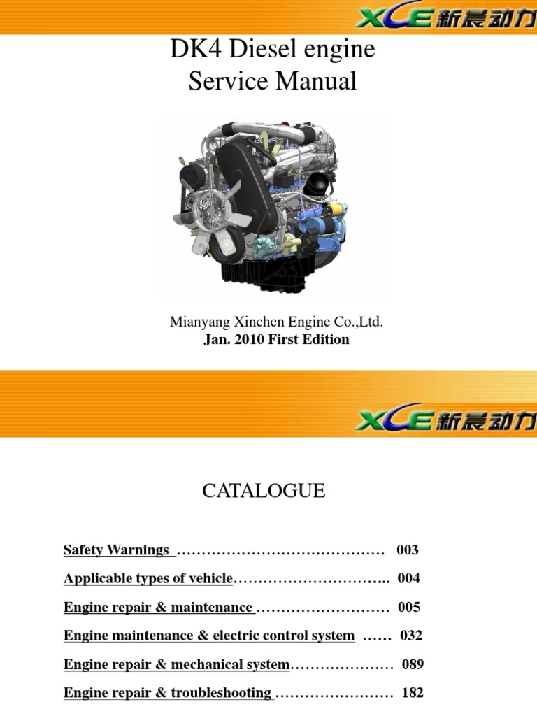 DK5 Engine Manual | PDF | Turbocharger | Diesel Engine