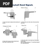 ICAO Marshalling Guide Lines | PDF | Hand | Aircraft