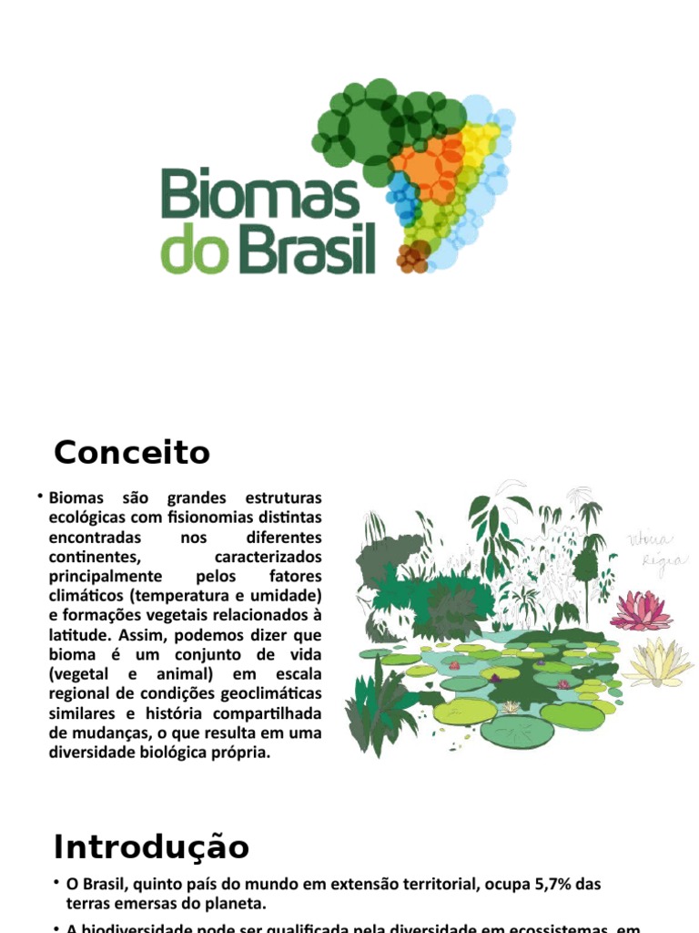 Biomas Brasileiros | PDF | Pasto | Organismos