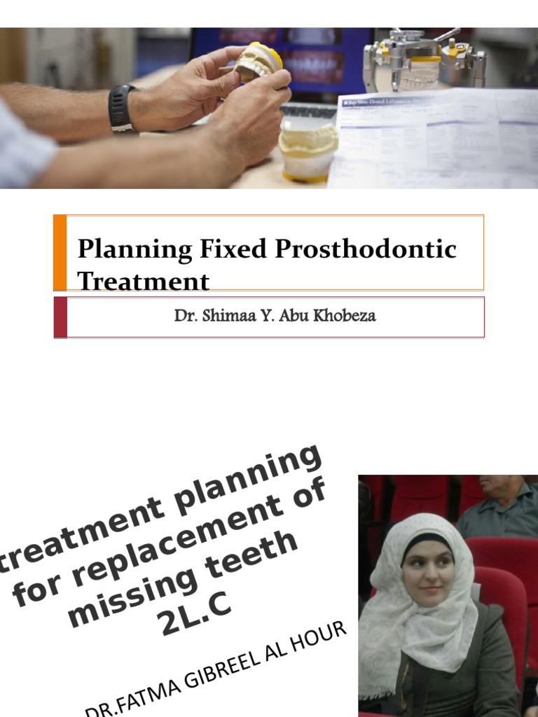 Planning Fixed Prosthodontic Treatment | PDF | Medicine | Health Care