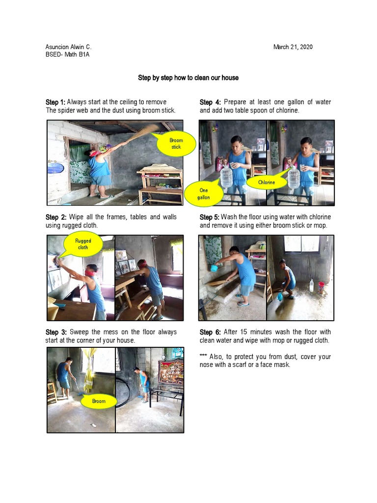 How To Clean Our House | PDF