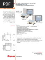 DC Surge Protection Solutions For Rooftop or Towertop: Data Sheet | PDF ...