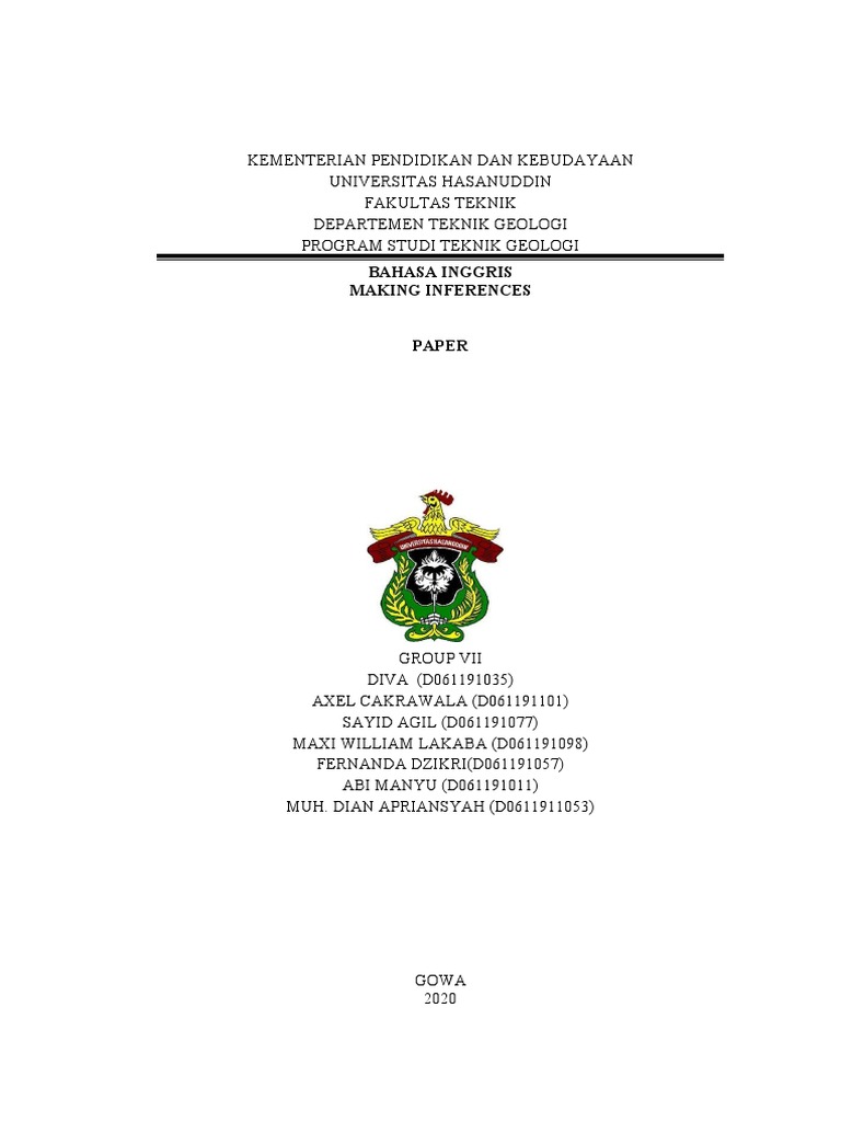 Bahasa Inggris Making Inferences | PDF | Inference | Theory