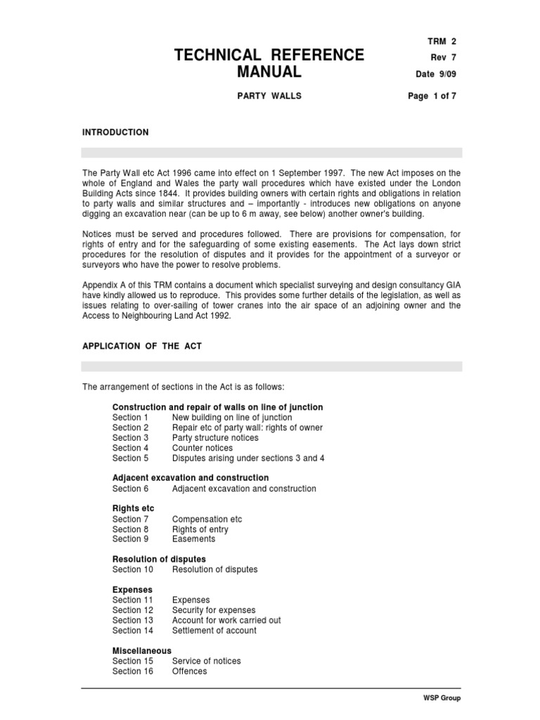 Party Wall Act Explained | PDF | Leasehold Estate | Government Information