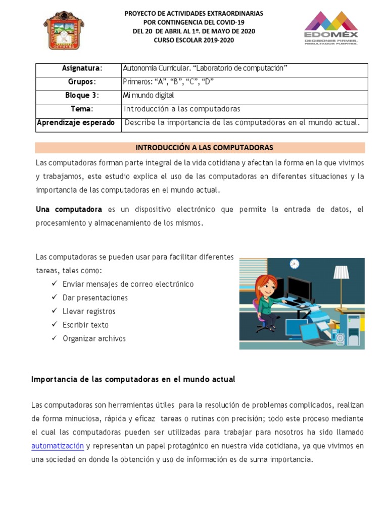 Introducción A Las Computadoras Blog Parte 1 | PDF | Tecnología digital ...