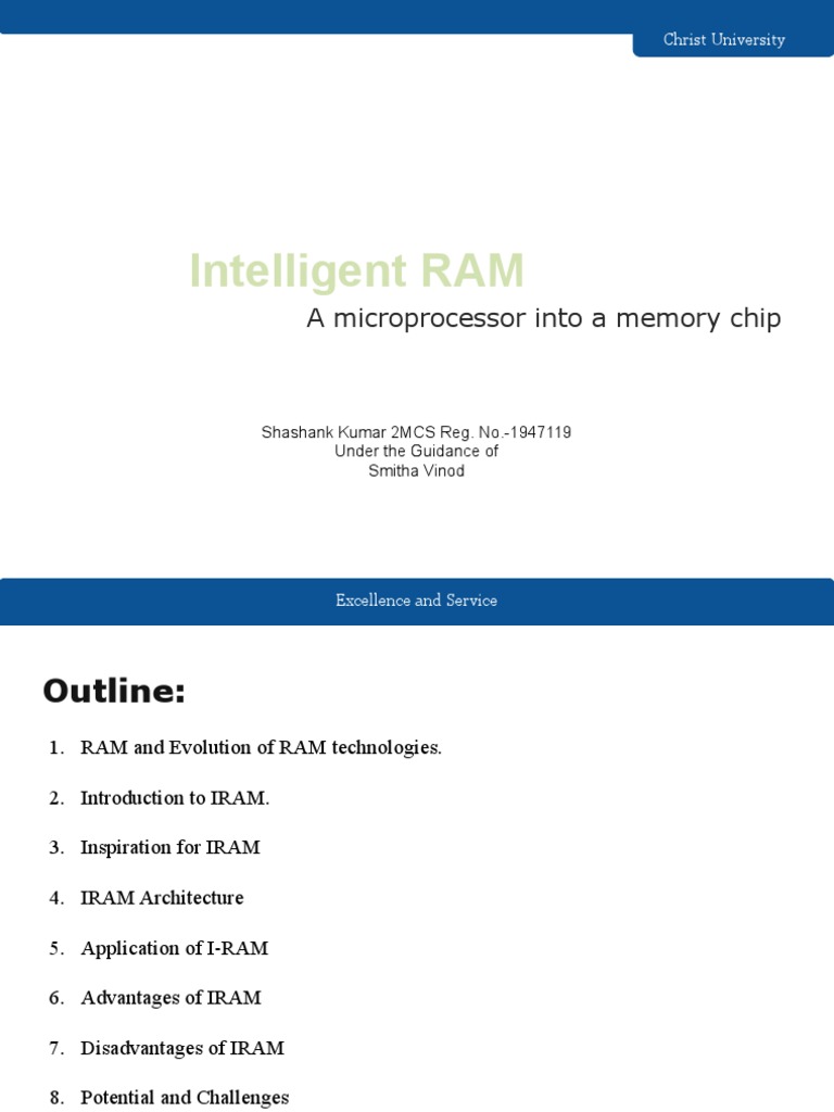 Integrating Memory and Processing: An Overview of the Intelligent RAM ...