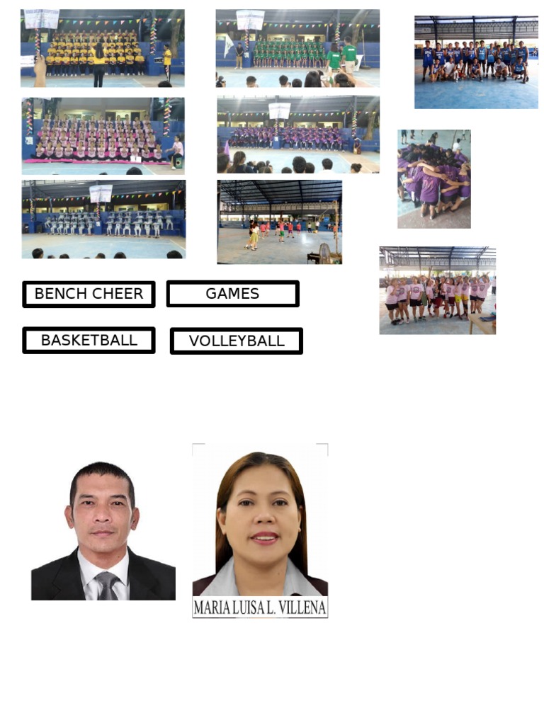 Volleyball Bench Cheer Games | PDF