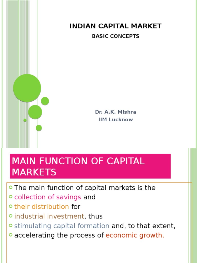 Session 2. Capital Market - Overview | PDF | Short (Finance) | Order ...