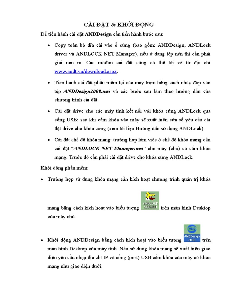 Huong Dan Cai Dat | PDF