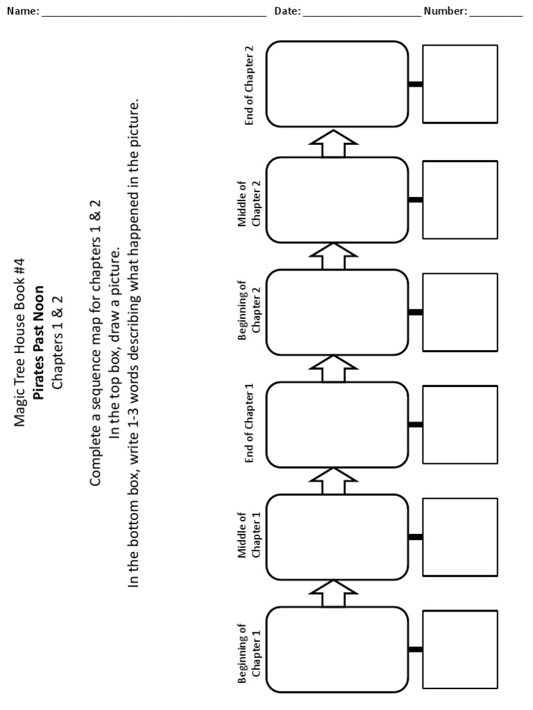 MagicTreeHousePiratesPastNoonWorksheets PDF | PDF | Treasure | Magic ...