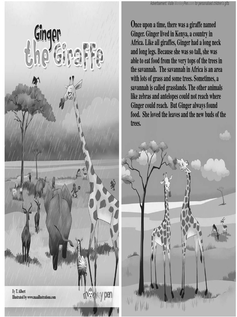 A Helping Hand: How Ginger the Giraffe Helped Her Friends Survive the ...