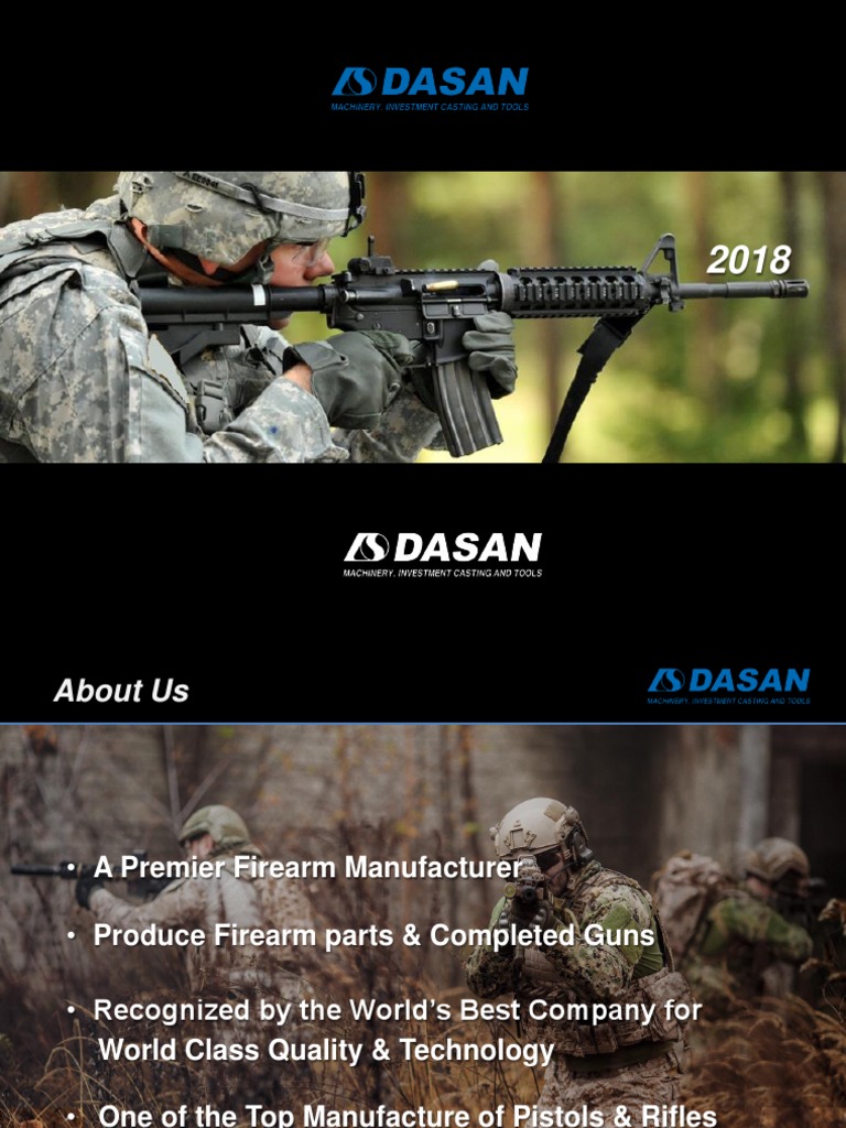 Dasan - Company Introduction - 2018 - Black Version PDF | PDF | Rifle ...