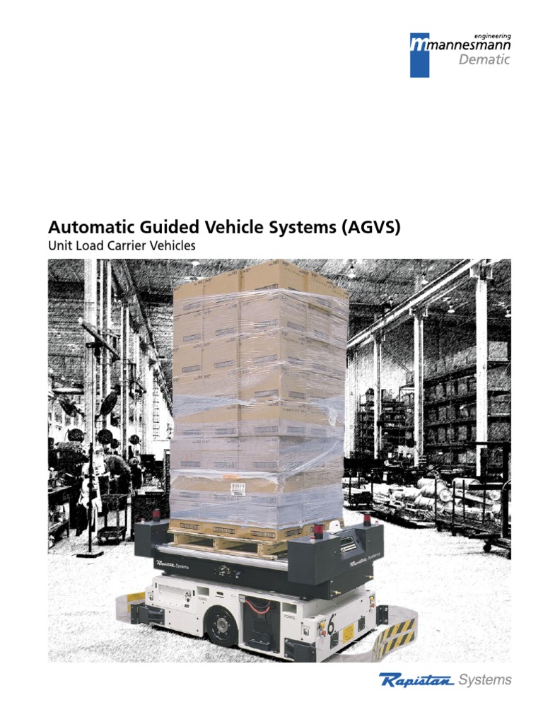 Automatic Guided Vehicle Systems (AGVS) : Unit Load Carrier Vehicles ...